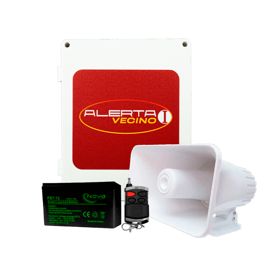 KIT ALARMA COMUNITARIA ALERTA VECINAL – TeamTechnology